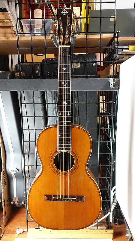 Lyon & Healy (Washburn) Style 207 Victorian Era Parlor Guitar | Reverb