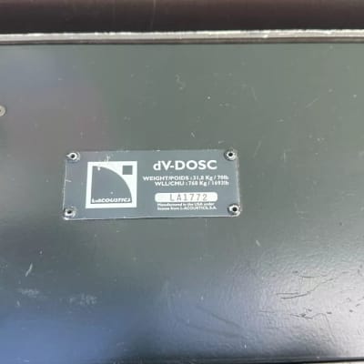 L Acoustics Dv-Dosc Line Array (Lot of 3 With Case)THS | Reverb