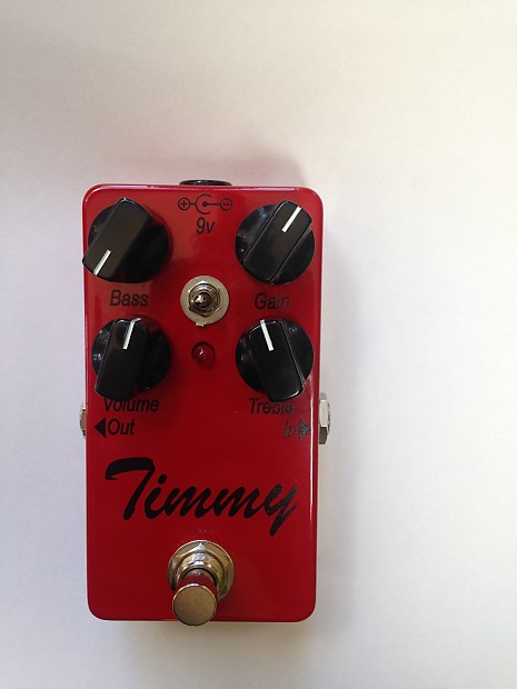 Tim Cochrane Timmy V2 Pedal 2015 Red | Reverb UK