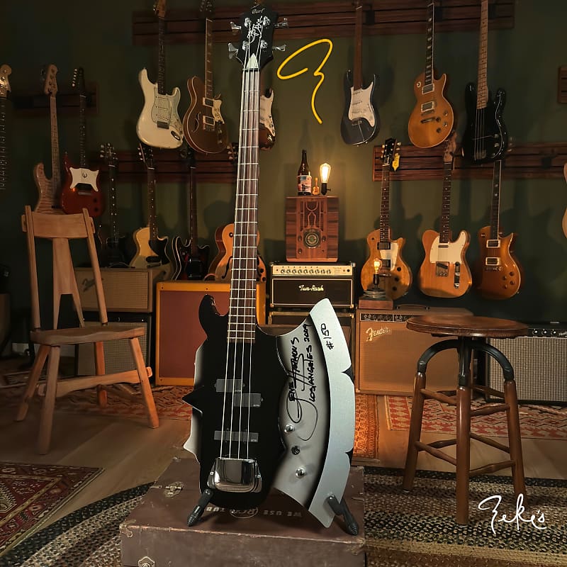 Gene Simmons AXE Bass 2009 Autographed LA Case & COA | Reverb