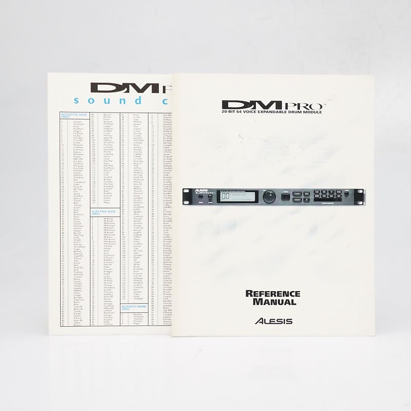 Alesis DM Pro Expandable Electronic Drum Module Reference | Reverb