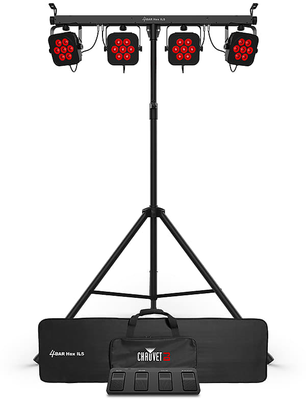 Chauvet DJ 4BAR Hex ILS Complete RGBAW+UV LED Wash System | Reverb