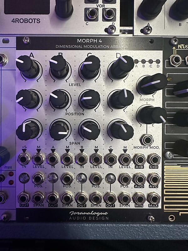Joranalogue Morph 4 - Dimensional Modular Array - Quad VCA | Reverb