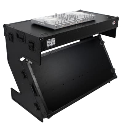 ProX XS-ZTABLEBLMK2 DJ Z-Table Folding DJ Table Mobile | Reverb
