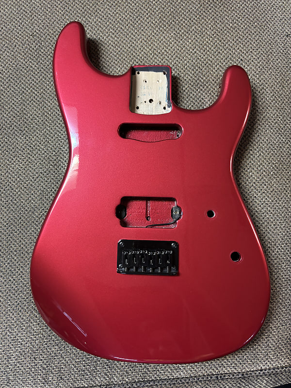 2013 Charvel SD1-HS BODY - Refinish Inferno Red | Reverb