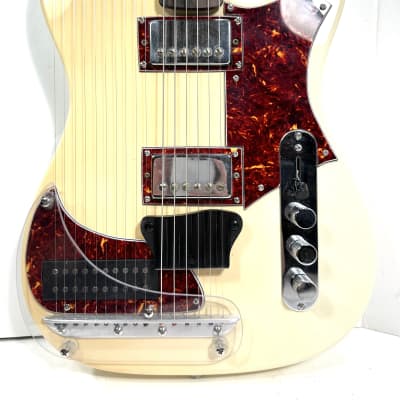 Electric sitar tele style with sympathetic strings | Reverb