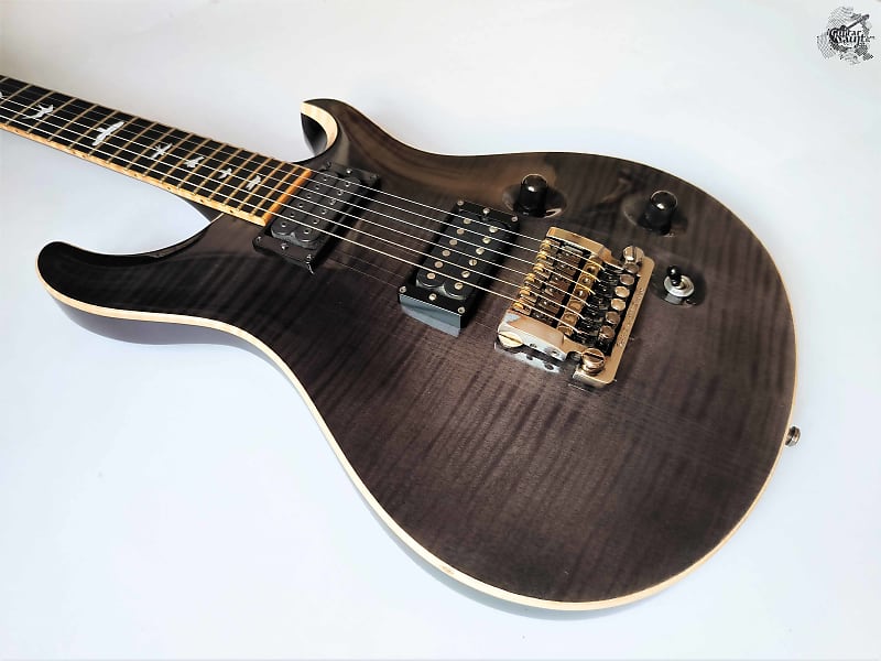Avaks Custom 22 inspired Double Cut '2009 Charcoal w/case | Reverb