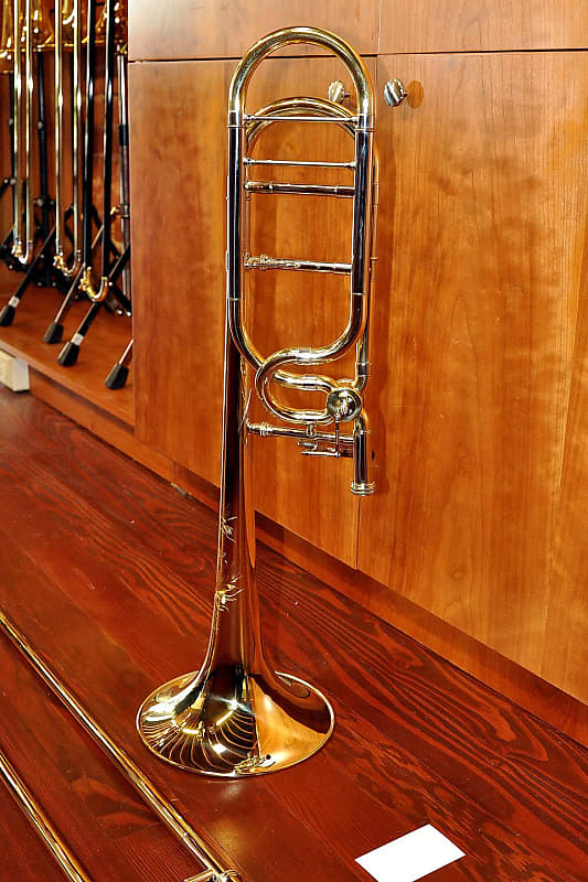 New/Demo Shires Custom Tenor Trombone 2RVE Bell | Reverb
