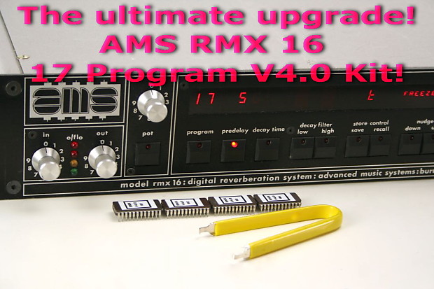AMS Neve RMX 16 Factory V4.0 17 Program OS Upgrade Kit! ☆ | Reverb