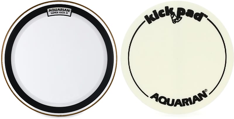 Aquarian Drumheads Superkick II Clear Bass Drumhead - 22 inch | Reverb