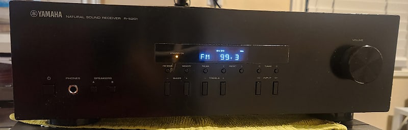 Yamaha Yamaha R-S201 is a stereo receiver 2000 - Black | Reverb