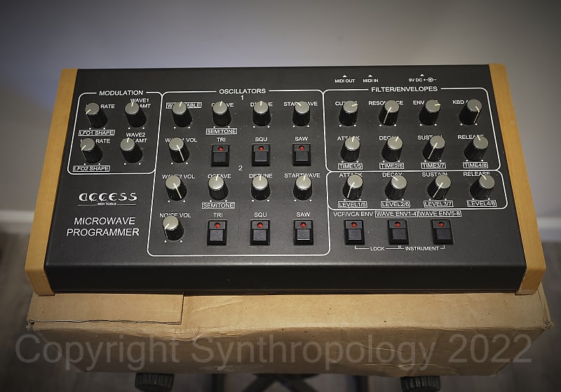 Access (for Waldorf) Microwave Programmer like new in | Reverb