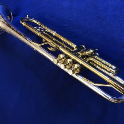 King SilverTone Trumpet 1935 - Sterling Silver Bell | Reverb