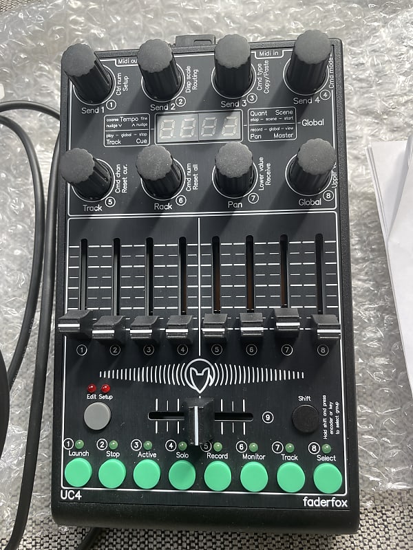 Faderfox UC4 | Reverb