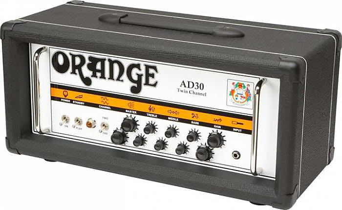 Orange AD30 Tube Guitar Amp Head - Black | Reverb Canada