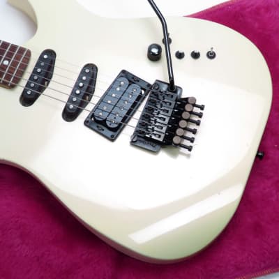 1987 Kramer Pacer Custom I - Flip Flop White Finish! - Floyd | Reverb