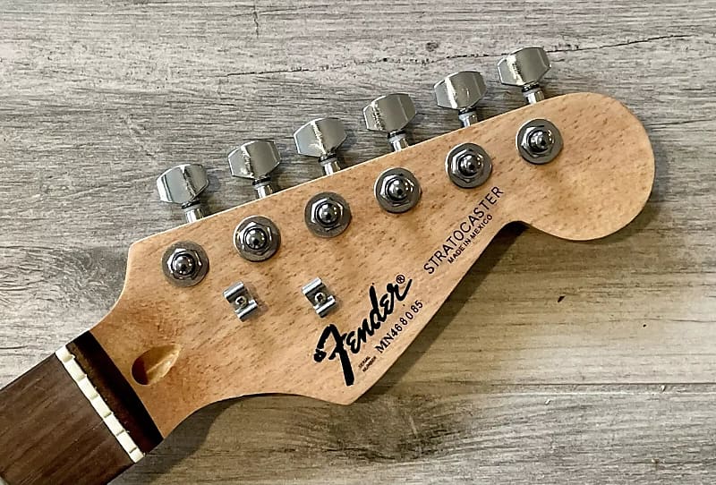 Fender Stratocaster Loaded Neck Pre-CBS Headstock Tuners & | Reverb