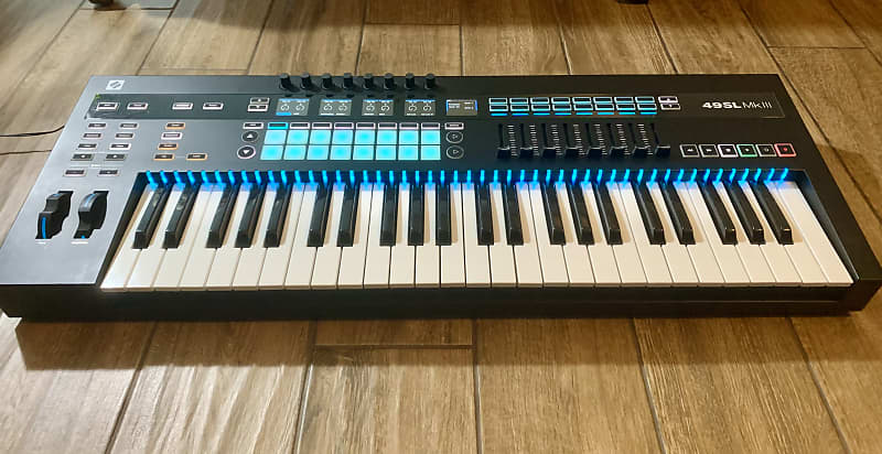 Novation 49 SLMkIII 49-Key MIDI Controller with Sequencer | Reverb