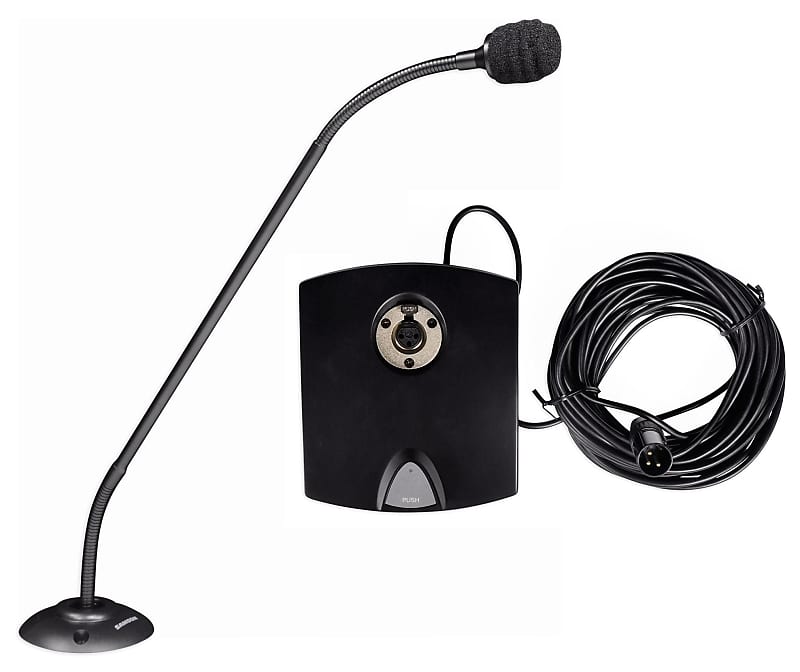 Samson CM20P 20" Podium Microphone Church Mic+Weighted Base | Reverb