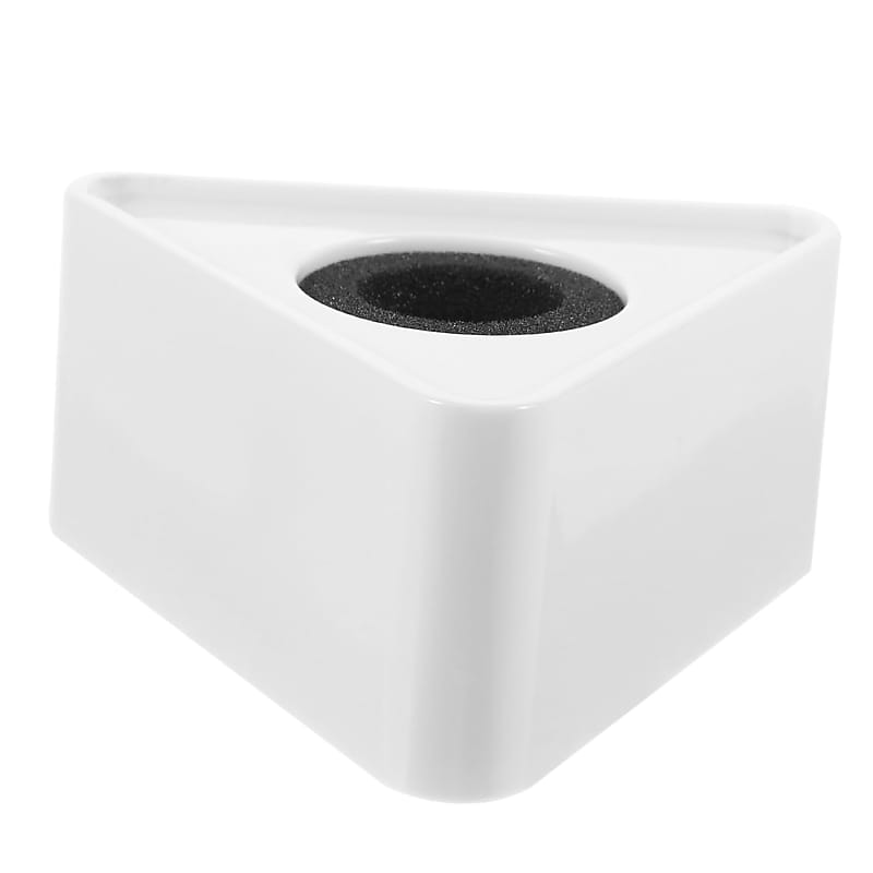 Mic Logo Station Triangular Square Cube Reporter Mic Custom | Reverb