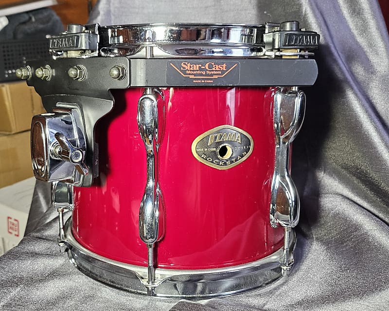 Tama Rockstar 10” rack tom- Red | Reverb