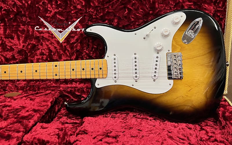 Fender Vintage Custom ’55 Hardtail Strat, Time Capsule 1955 - | Reverb