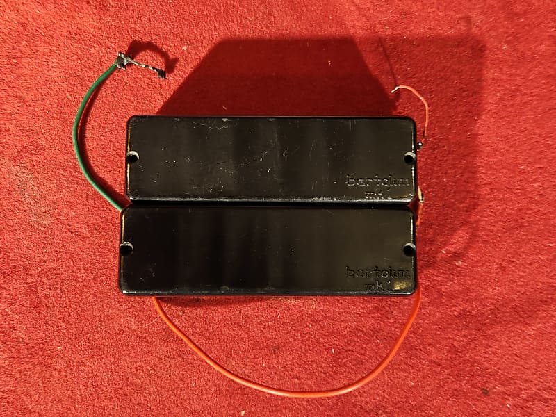 Bartolini MK1-5ST Soapbar Bass Pickups | Reverb