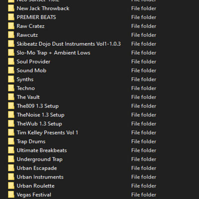 200+ Akai MPC XPN Expansion Libraries, 200 GBs+ (Download) | Reverb