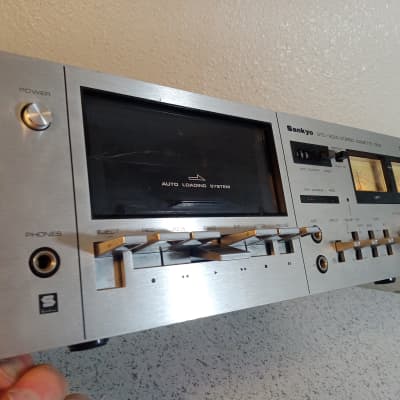 Sankyo STD-2000 Stereo Cassette Deck Vintage Japan Silver | Reverb