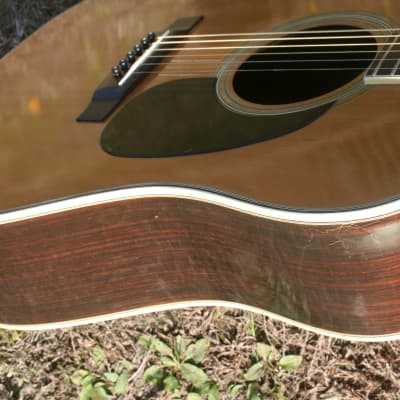 Yamaki 150 Solid Top and Solid Back D35 Japan Vintage Guitar | Reverb