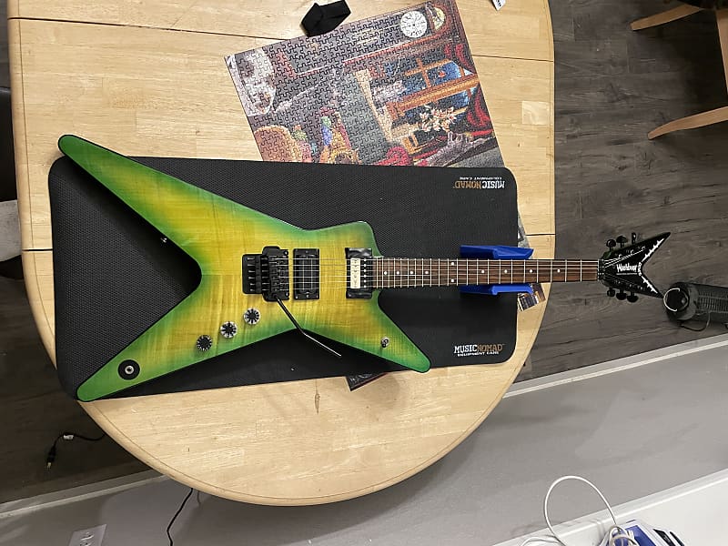 Washburn Dime Dimebag 333 - Slime Green w/Hardcase | Reverb
