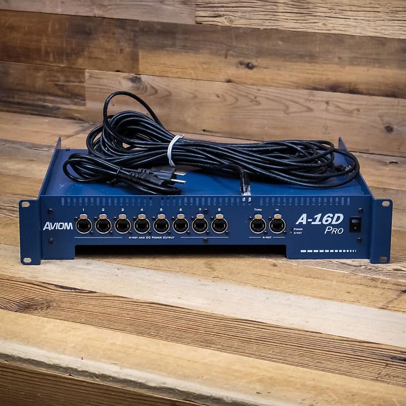 Aviom A-16D Pro Personal Monitor System Hub | Reverb