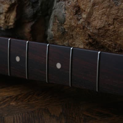 Aged Allparts Strat Neck Nitro Relic Rolled Fingerboard Edges | Reverb