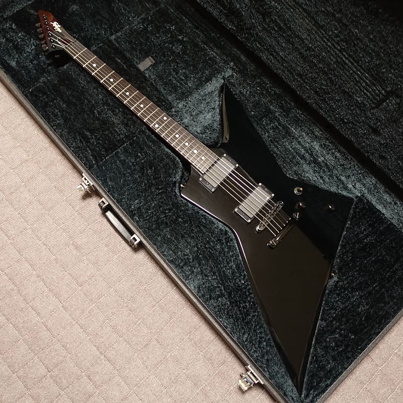ESP Custom Shop Navigator EX type Black Explorer Like MX-250 | Reverb