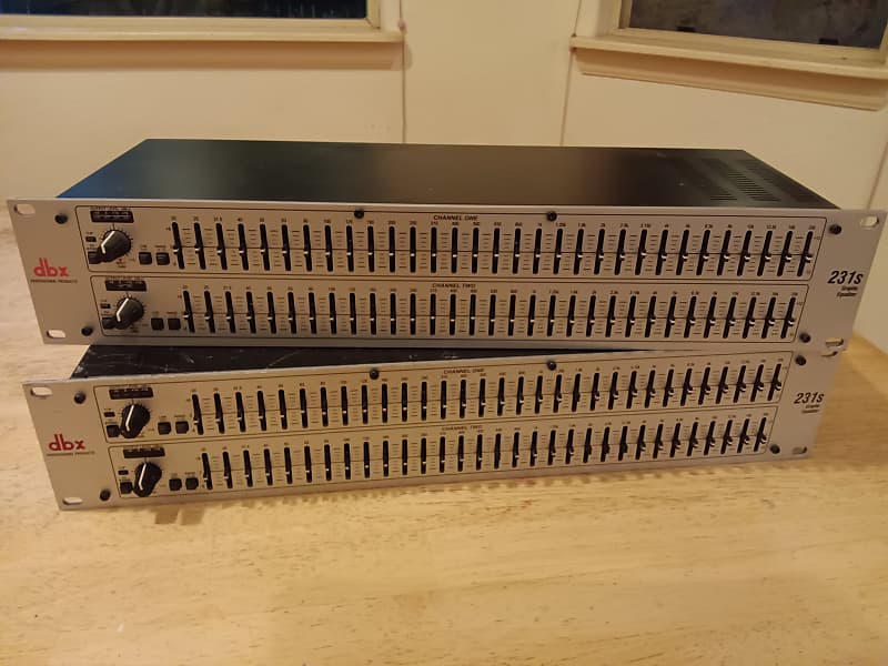 dbx 231s Dual Channel 31-Band EQ - two available | Reverb
