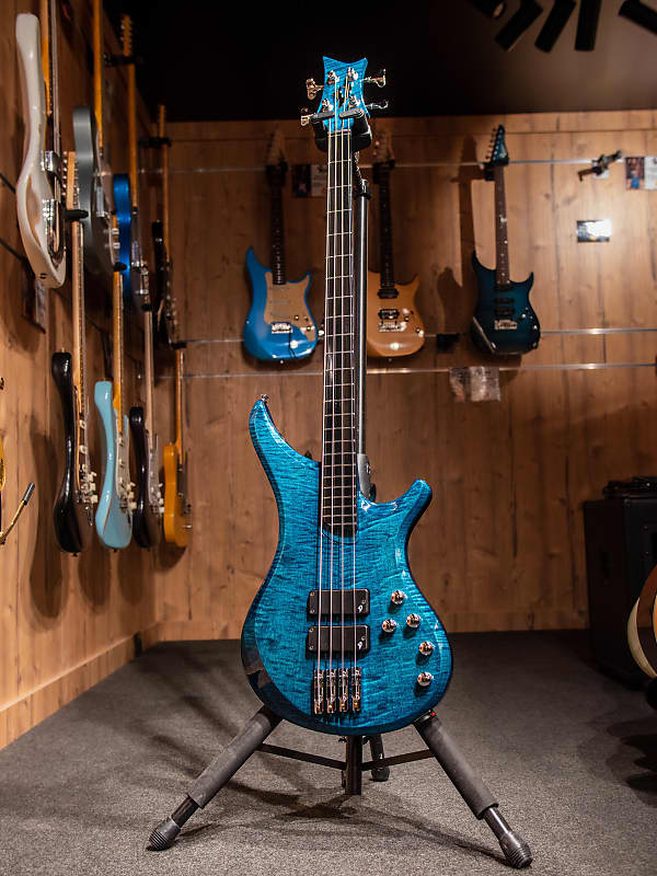 Vigier Passion V Deep Blue Chrome | Reverb