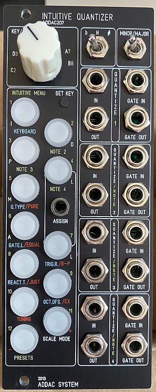 ADDAC System ADDAC207 Intuitive Quantizer Black #778 | Reverb