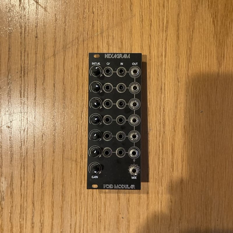 VOID modular Hexagram Hex VCA Eurorack module | Reverb