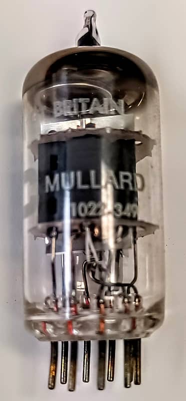 Mullard 6AN8A Vintage Tube | Reverb
