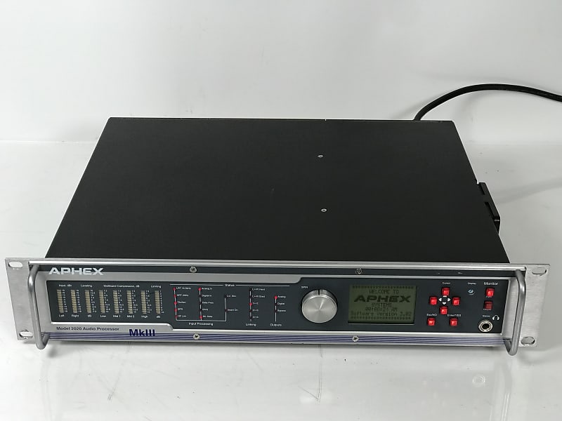 Aphex 2020 MKIII Audio Processor 4 Band Compressor Limiter | Reverb