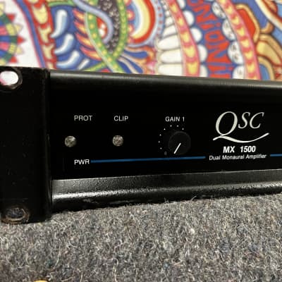 QSC MX 1500 - Black | Reverb