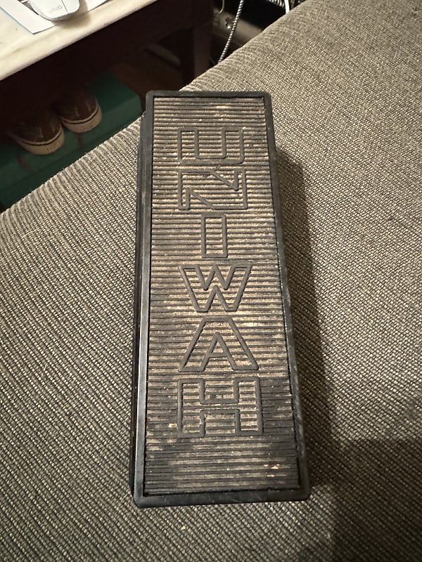 Univox Vintage Uniwah pedal 70s - Black | Reverb