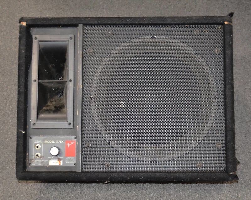 Fender 1275X – Monitor Wedge – Used - Black | Reverb UK