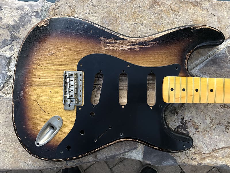 Real Life Relics Strat Stratocaster Body Swamp Ash Vintage | Reverb