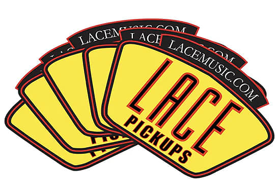 Lace Pickups Stickers x10 | Reverb