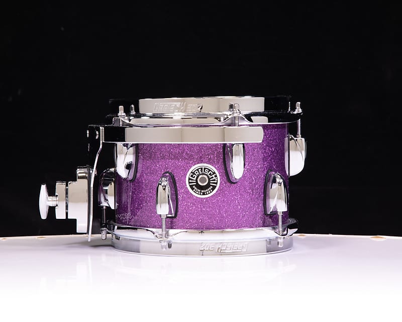 Gretsch Brooklyn 6x8 Tom - Purple Sparkle Nitron | Reverb