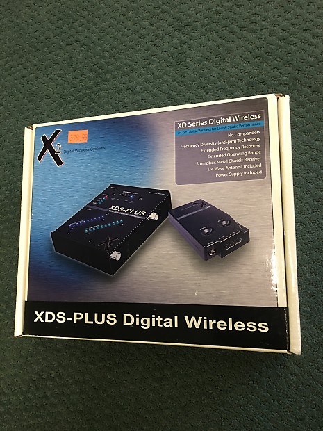 X2 XDS-plus Digital Wireless 'new' Black | Reverb