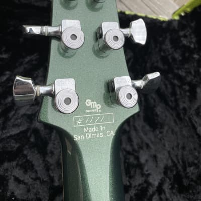 GMP Roxie 2010 - Super Sparkle Green - Ghost Skull | Reverb