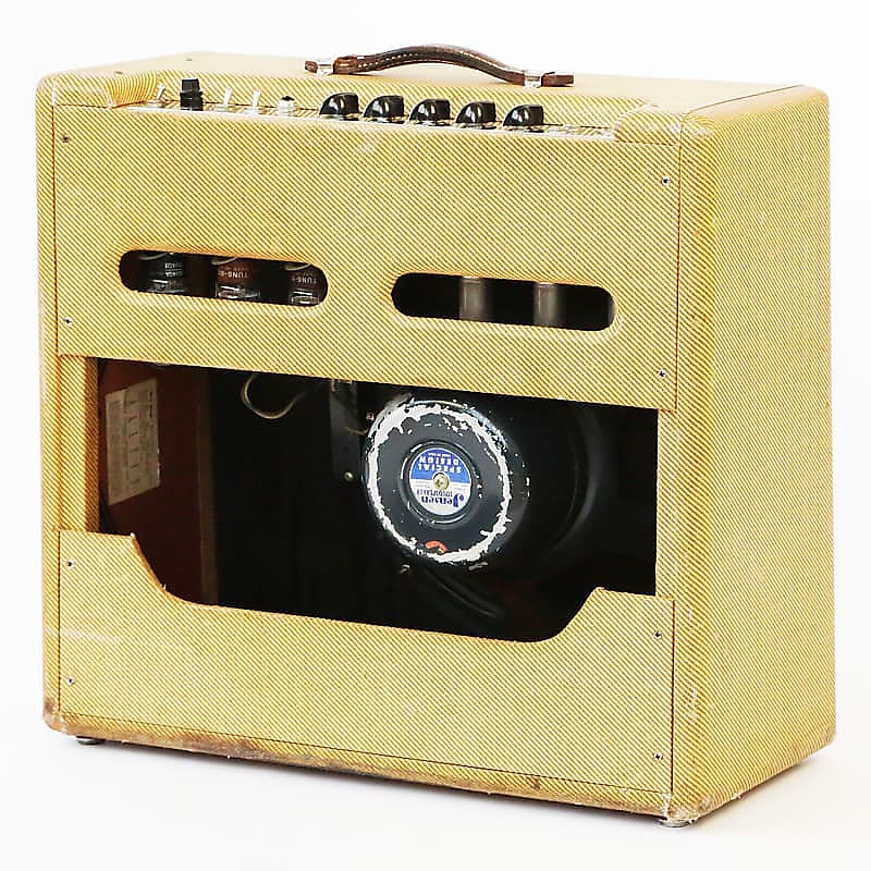 Fender Pro 5E5-A Narrow Panel 18-Watt 1x15" Guitar Combo 1955 | Reverb