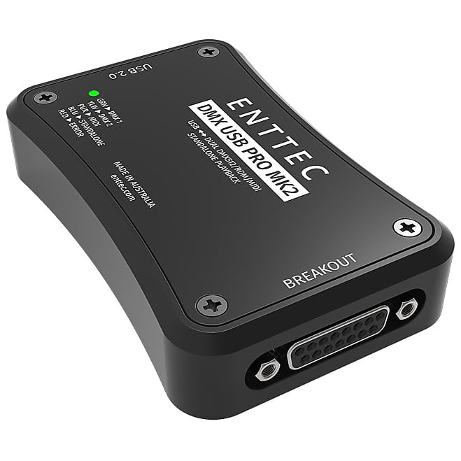 Enttec DMX USB Pro MK2 interface DMX | Reverb